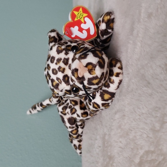 Ty | Toys | Freckles 4th Gen Ty Beanie Baby Leopard Catrare Collectible ...